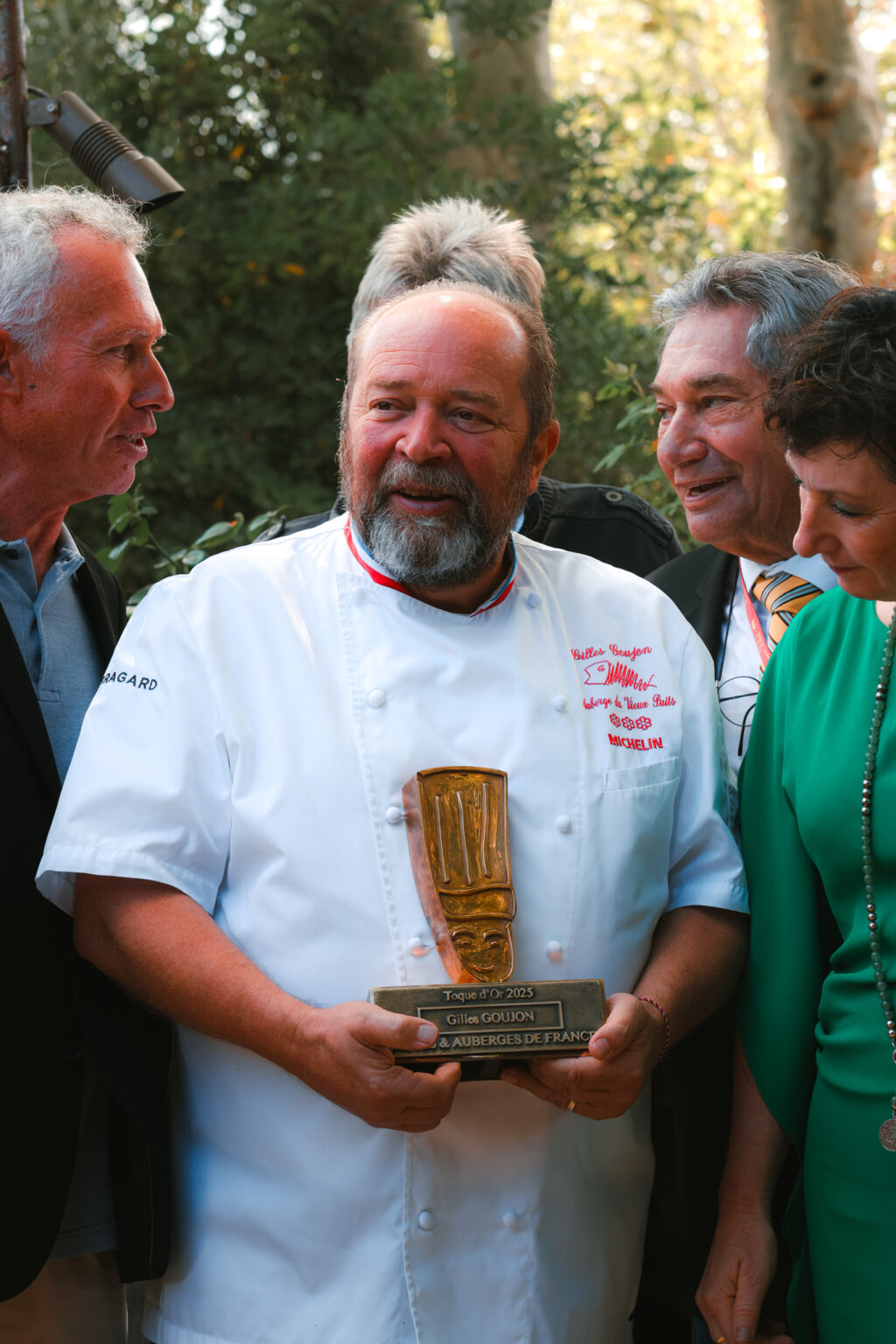 Le Chef Gilles GOUJON TOQUE D’OR 2025 - Tables & Auberges